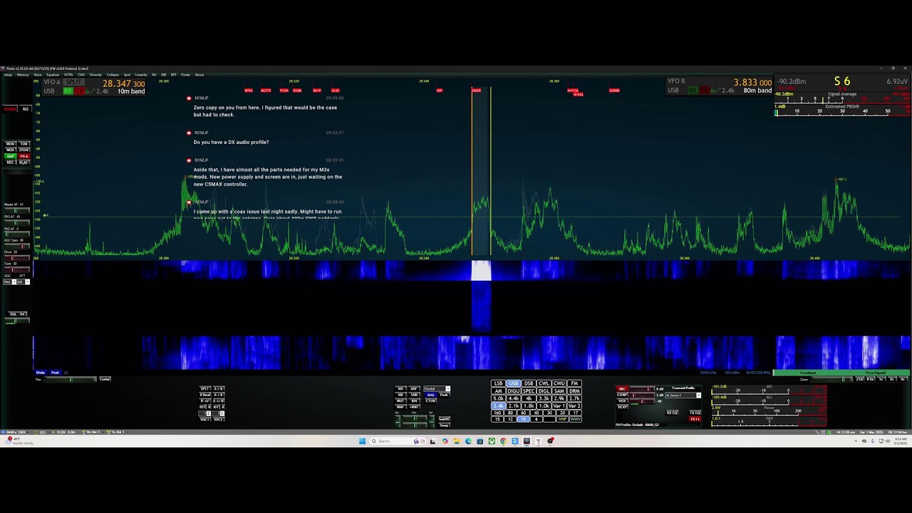 Some contesting on TEN! - HAM RADIO LIVE - YouTube