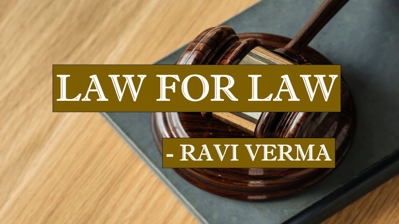 LAW FOR LAW - A POEM - YouTube