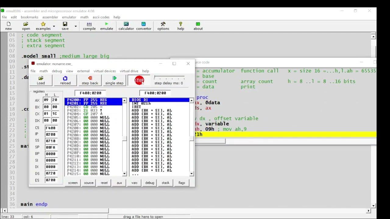 Learn Assembly Language 01 Printing Hello World Bangla Tutorial Youtube