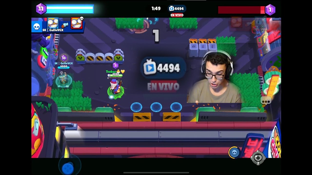 🤯🤣TREBOR TIENE 4500 ESPECTADORES EN LA BRAWL TV🤣🤯- Mejores Momentos ...