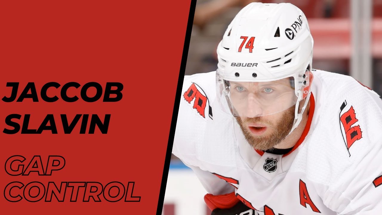 Playoff Film Study: Jaccob Slavin - Gap Control (Round 2) - YouTube