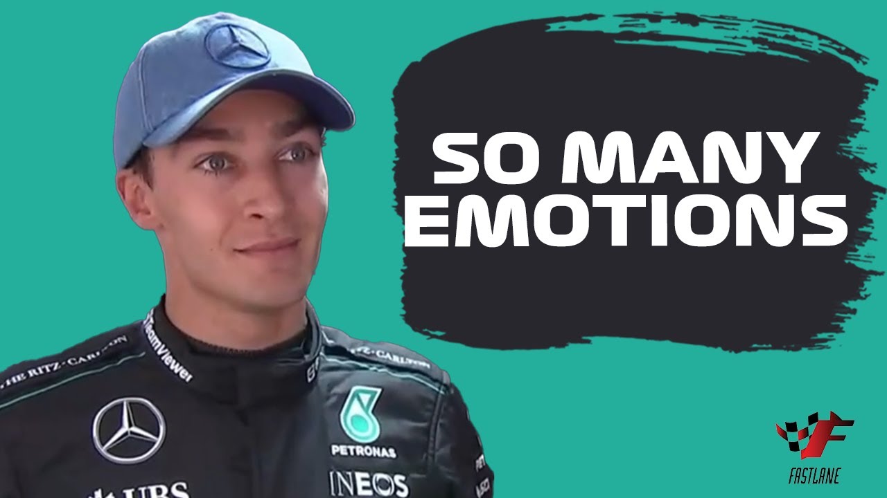 George Russell: Car Was quick today | Post Race Interview Belgian GP ...