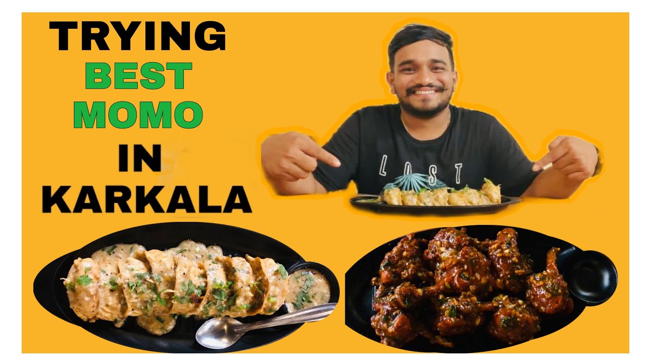 Trying Best Momos in Karkala || SP Vlogs - YouTube