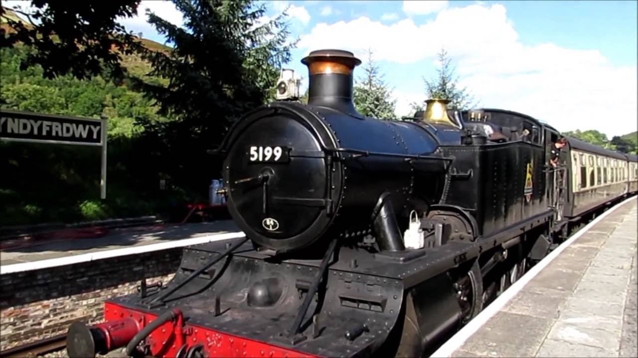 Llangollen Railway 2016 BR Std 80072 Tank and GWR 5199 Tank - YouTube