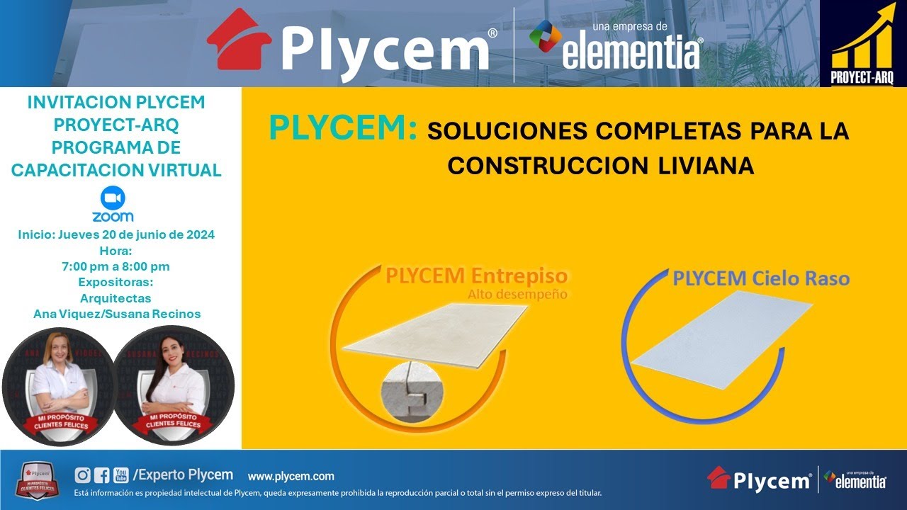 Plycem - soluciones completas para la construcción liviana - YouTube