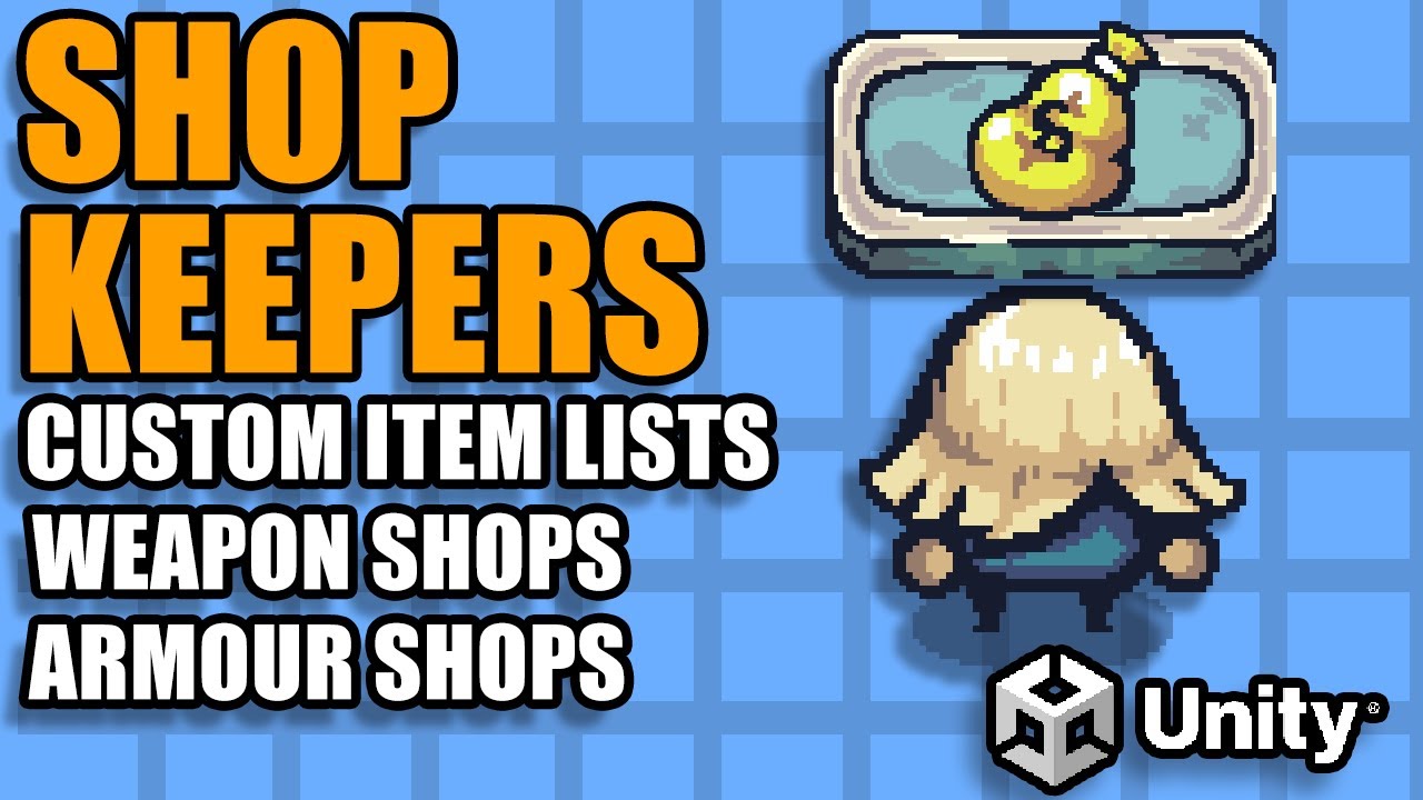 Shop System (The End!): Adding A Shop Keeper - YouTube
