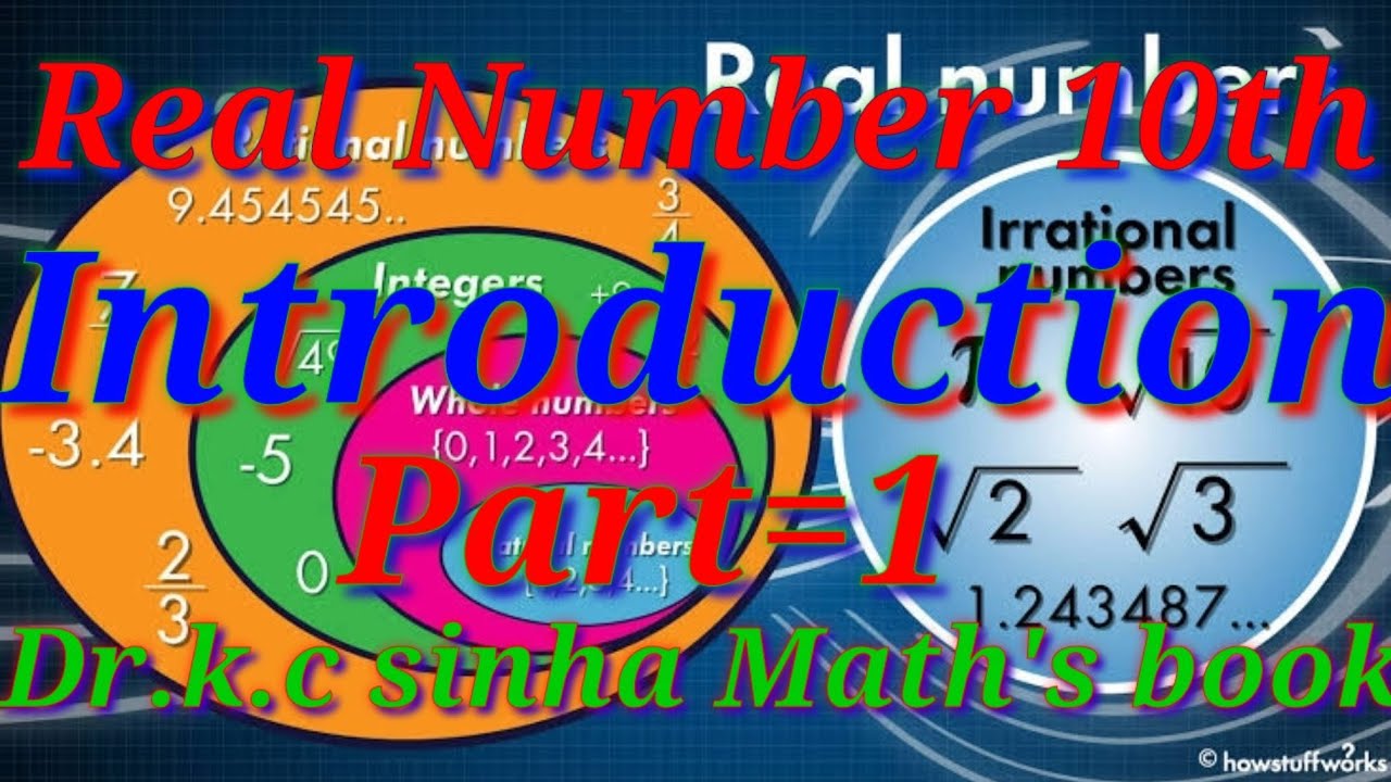 Real Number class 10th , Exe-1.1 Introduction ,from 👉 Dr.k.c.sinha Math ...
