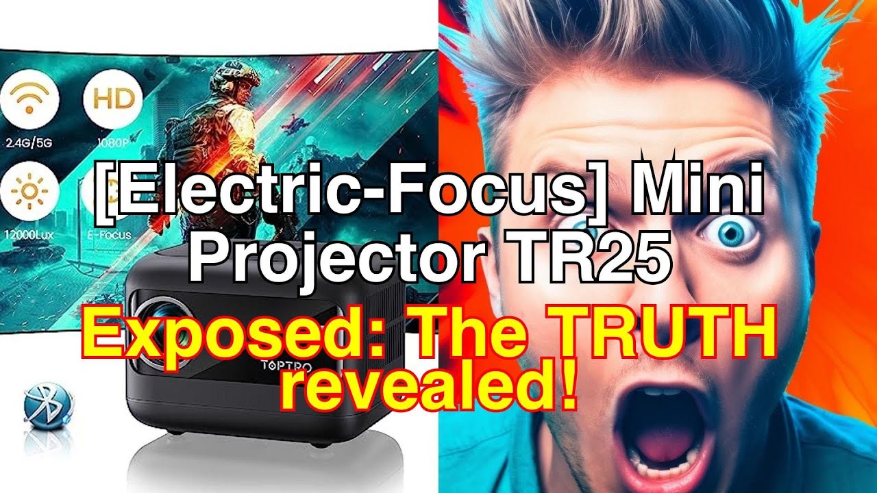 Toptro tr25 mini projector review: epic outdoor movie nights under the ...
