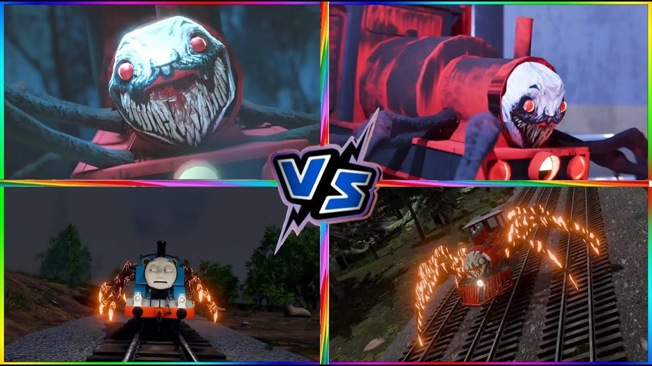 Mutant Train Monster🆚Friendly Engine🆚Dark Rail Beast—Epic Tiles Hop ...