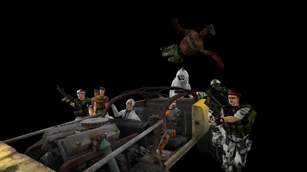 [GMOD] Gordon Freeman & Dr. Coomer Fight Their Way Through the Boreas ...