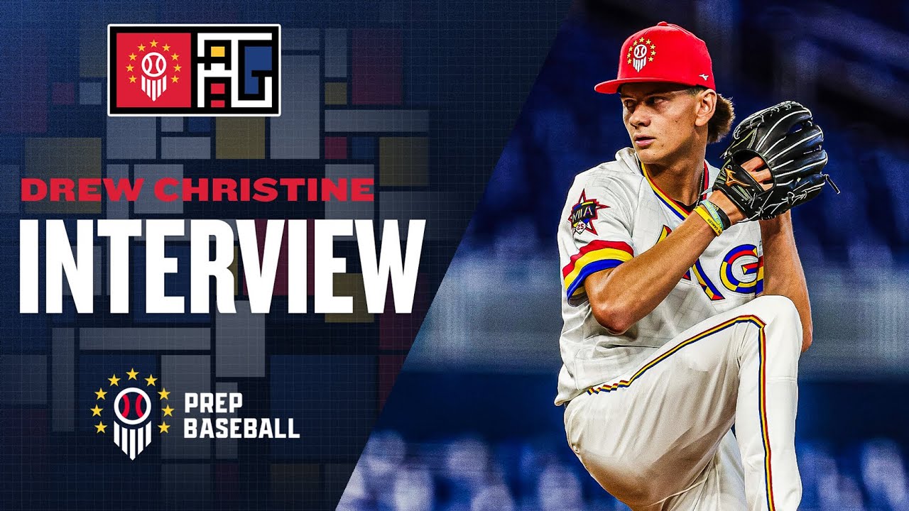 2025 Prep Baseball All-American Game: Drew Christine Interview - YouTube