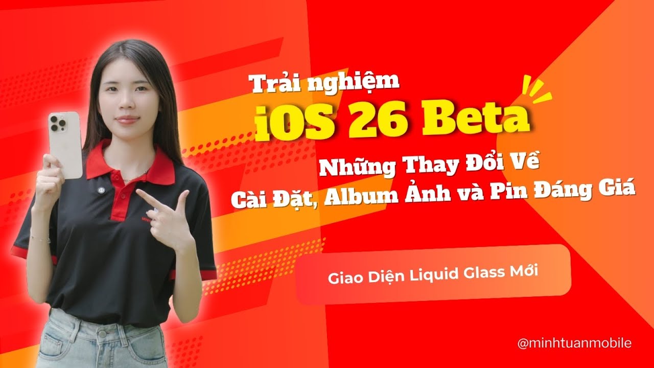 Trải Nghiệm iOS 26 Beta: Những Thay Đổi Về Cài Đặt, Album Ảnh và Pin ...