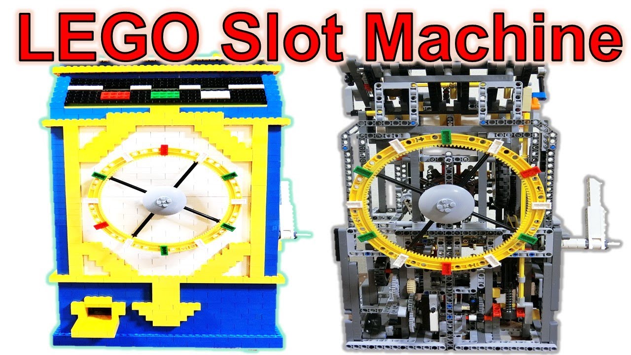 LEGO Slot Machine (without motor) - YouTube