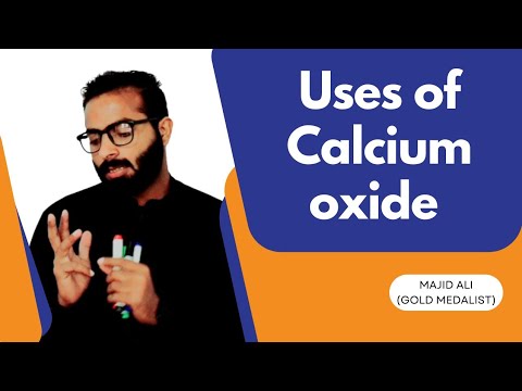 Uses of Calcium oxide | Uses of salts | ch #10 | 10th class chemistry ...