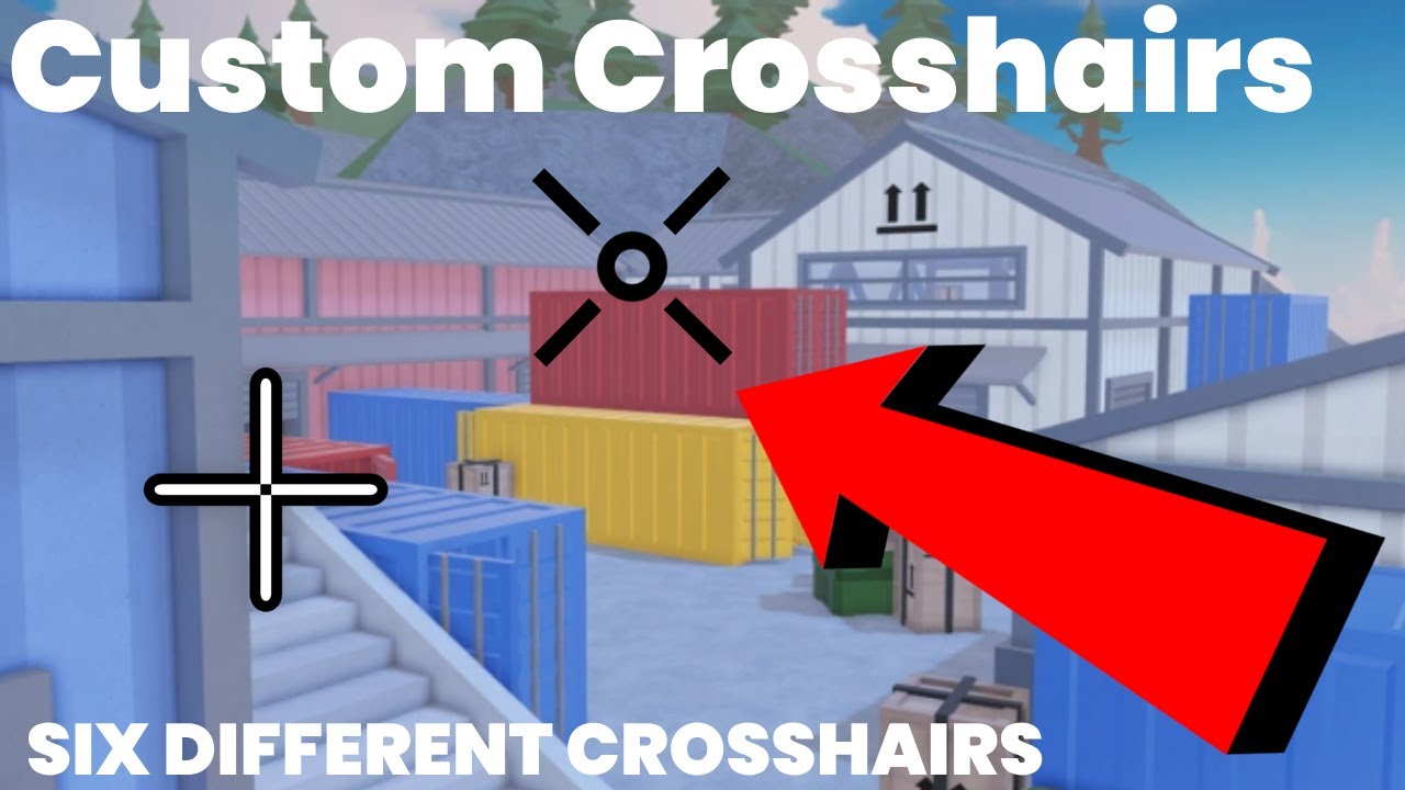 Custom Crosshairs in Roblox Rivals?!? - YouTube