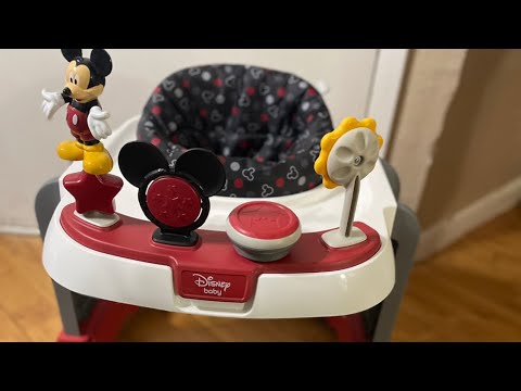 Disney Baby Ready, Set, Walk DX Developmental Walker, Modern Mickey ...