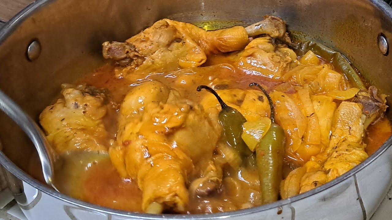 DELICIOSO POLLO EN ACHIOTE | RECETA - YouTube