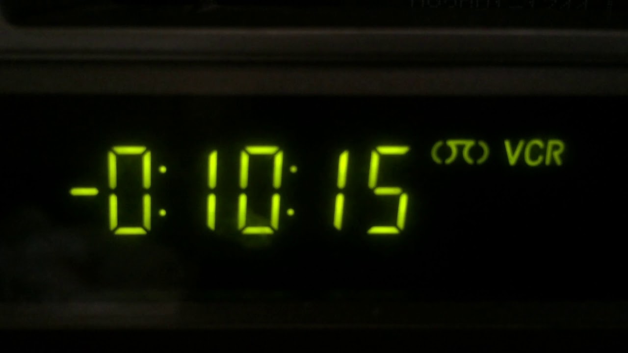 VCR fast forward 13 - YouTube