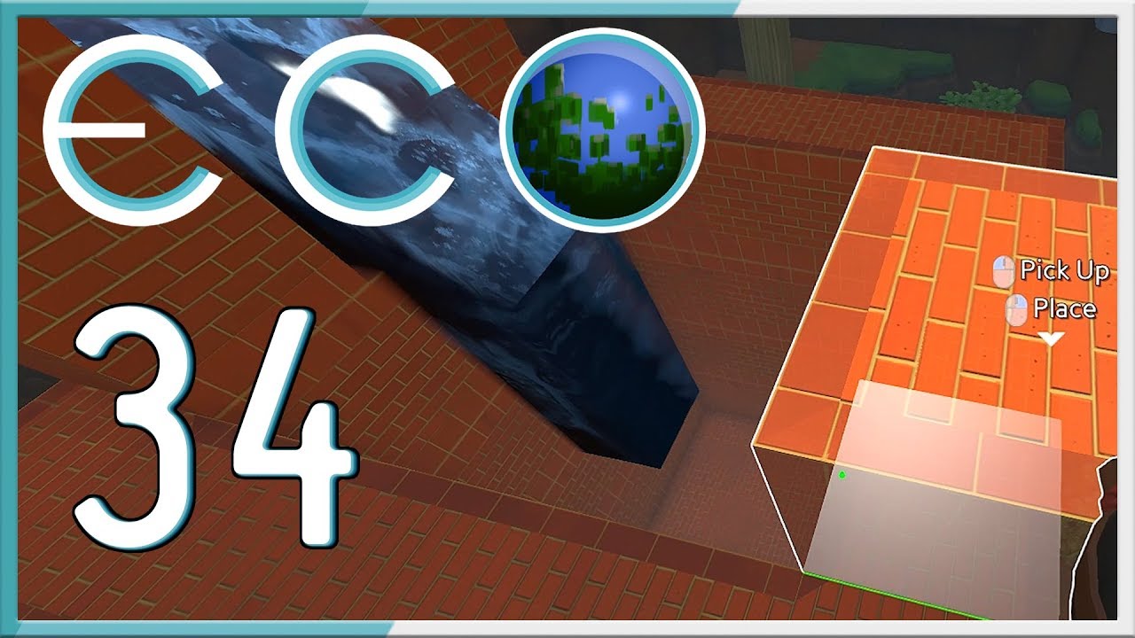 🌍 Aquädukt ist fertig aber das Wasser 🌍[ GER ] #34║ Eco - Strange Loop Games - YouTube