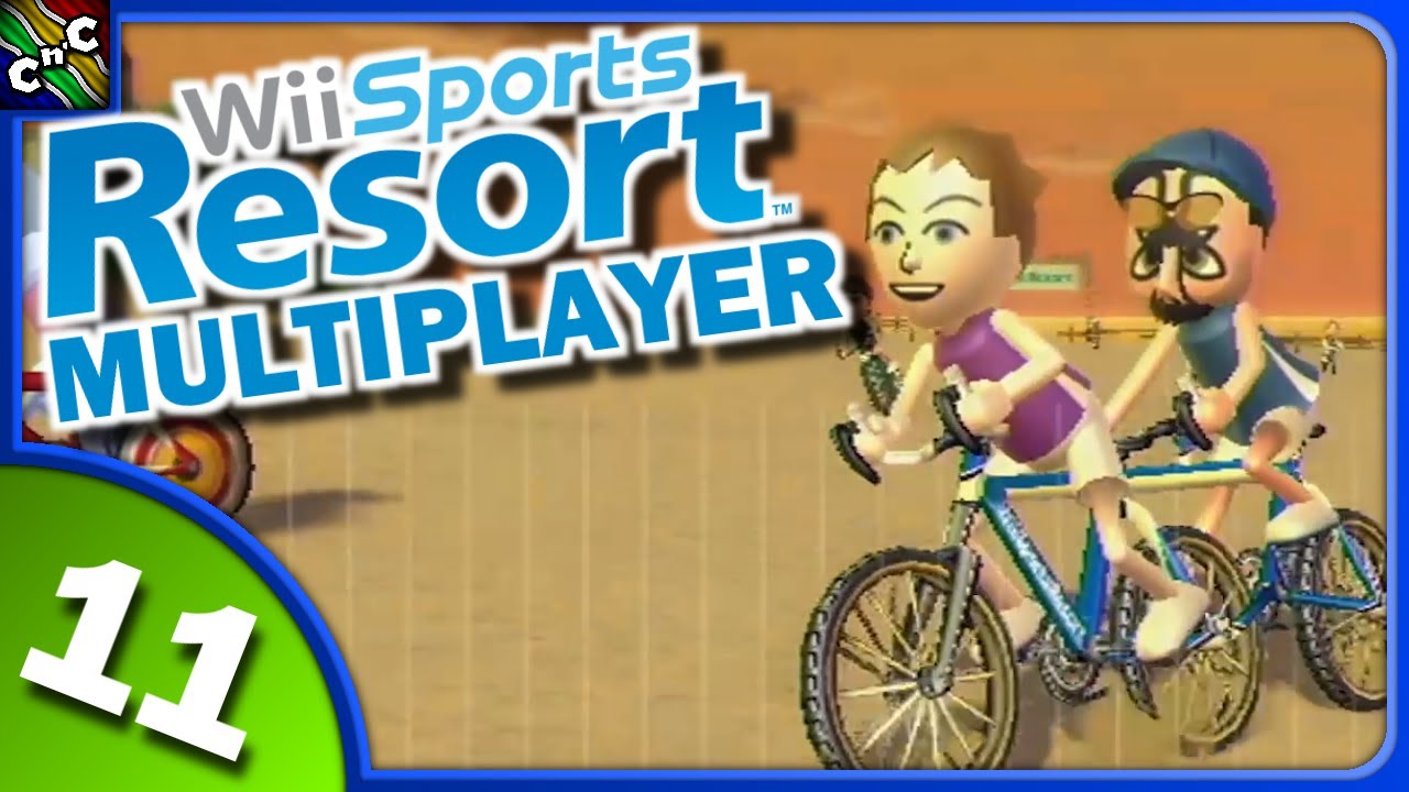 ROAD RACE CYCLING! | Wii Sports Resort MULTIPLAYER Gameplay Episode 11 ...