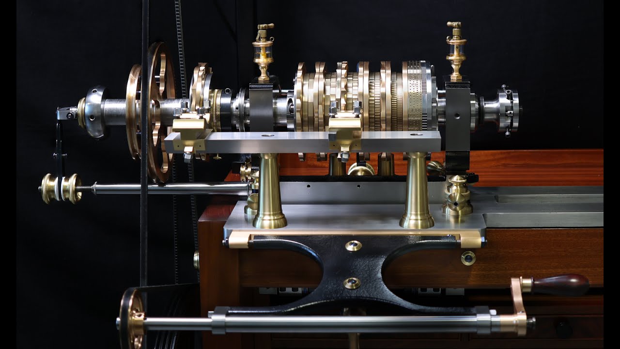 MADE Lathe Rose Engine No. 5 Makes a Pattern from Plumier’s 1701 Book ...