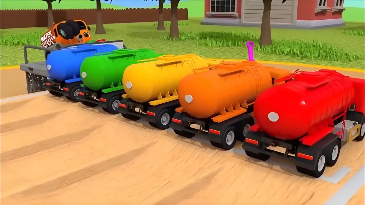 Colorful Balls Slide Race 🌈 | Learning Colors for Kids - YouTube