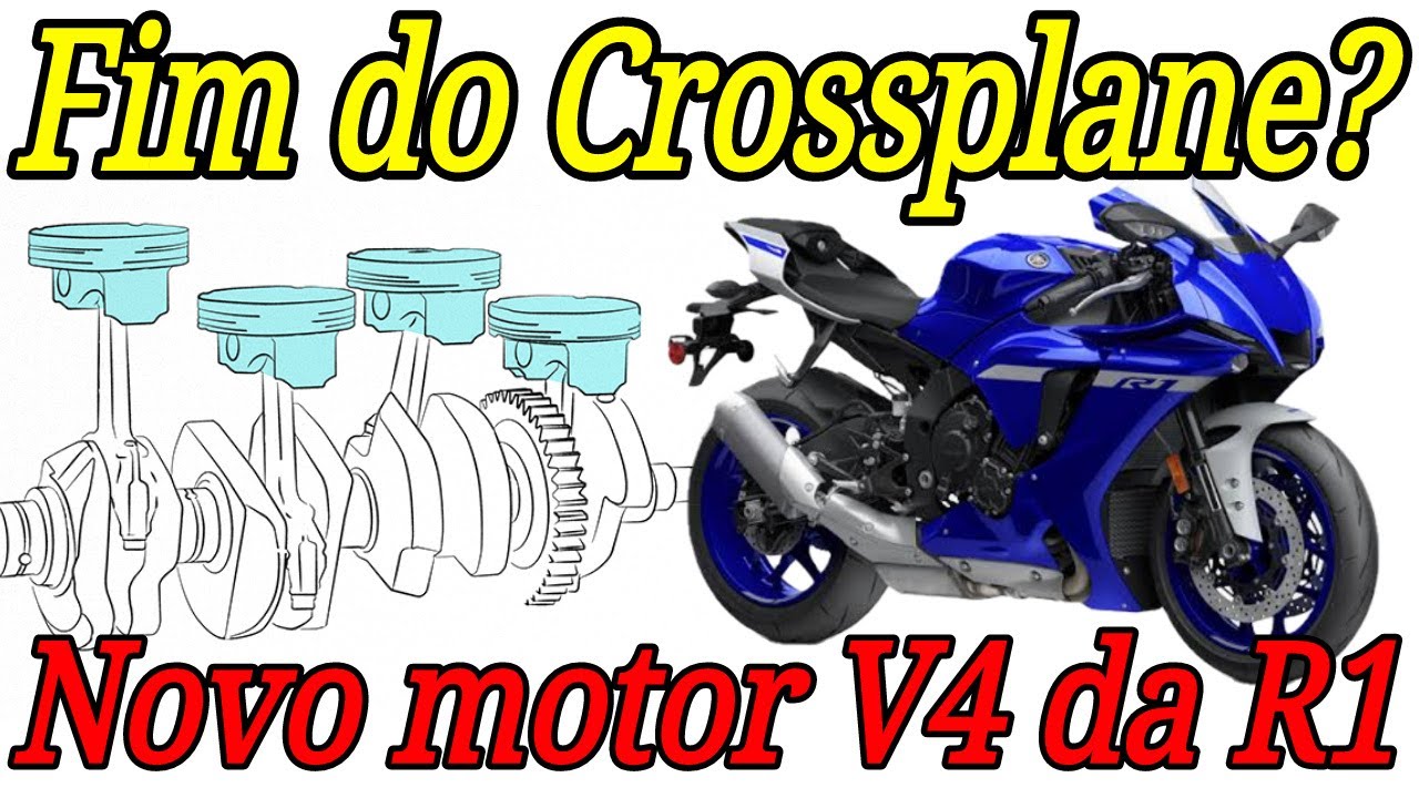 Fim do motor Crossplane na Yamaha R1? Porque Bros e cg 160 perderam ...
