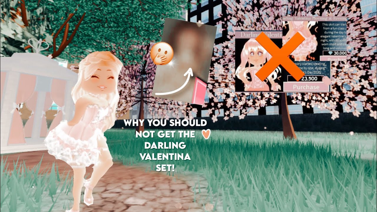 why you should NOT buy the val set in ROYALE HIGH! - YouTube