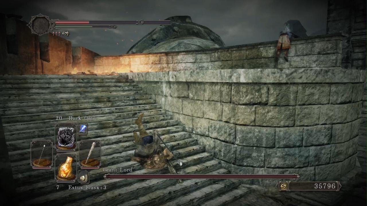 DARK SOULS II Giant Lord - YouTube