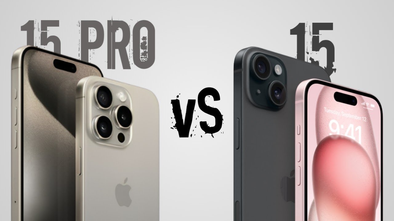 iPhone 15 Pro vs. iPhone 15: Unveiling the Ultimate Showdown 📱🔥 - YouTube