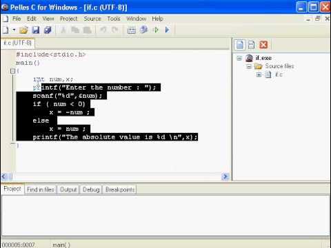 Learn C Programming Lesson 5 - part 1 - YouTube