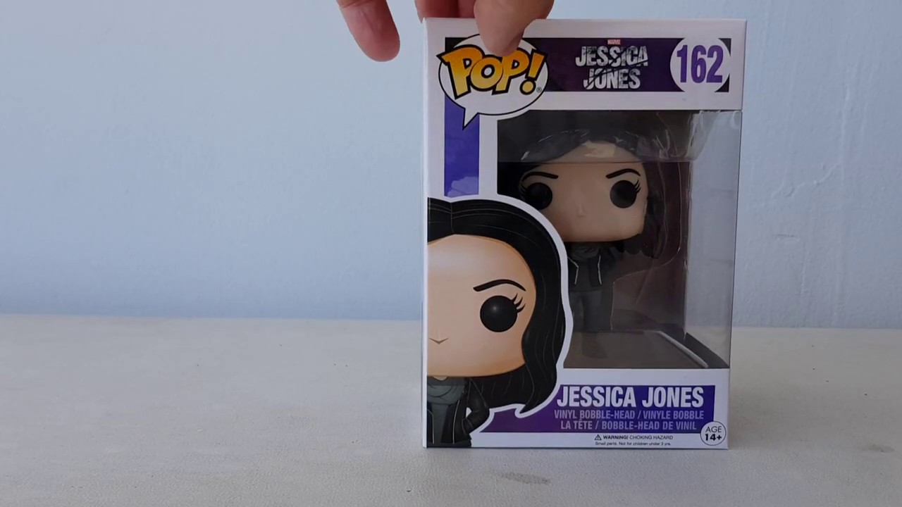 Présentation en Français Funko Pop Marvel Jessica Jones #162 - YouTube