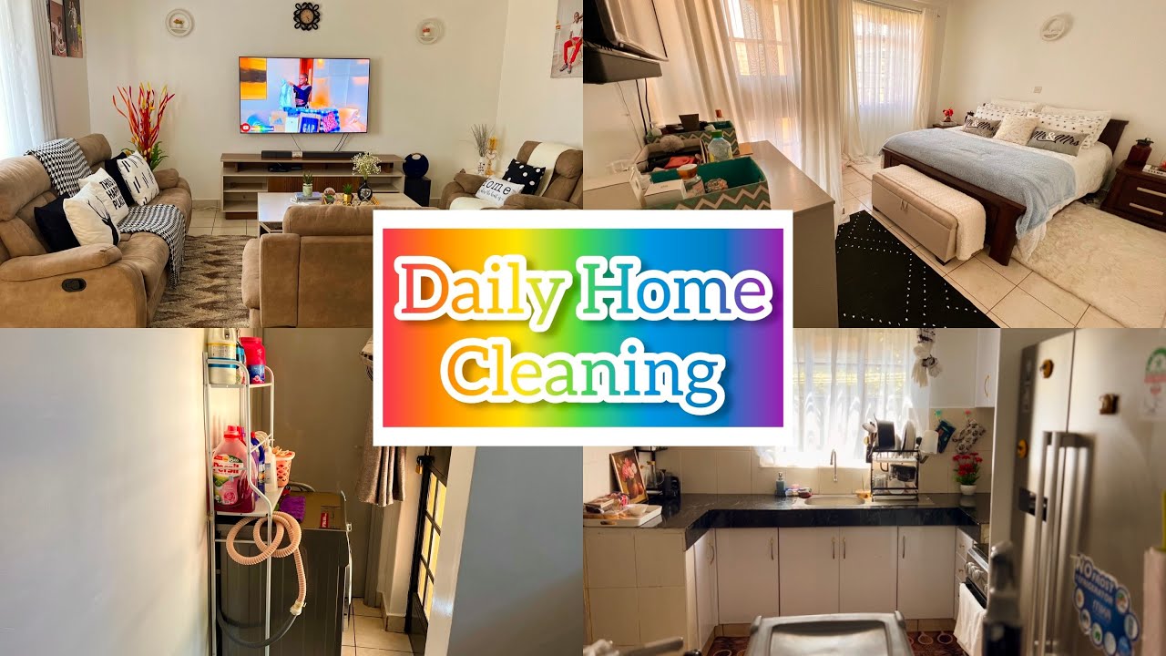 Daily Home Cleaning Routine|| Brandy Nowood - YouTube