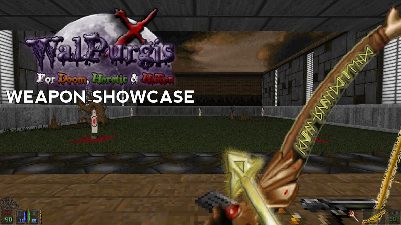 Doom mod weapon showcase: Walpurgis 1.0 (base weapons) - YouTube