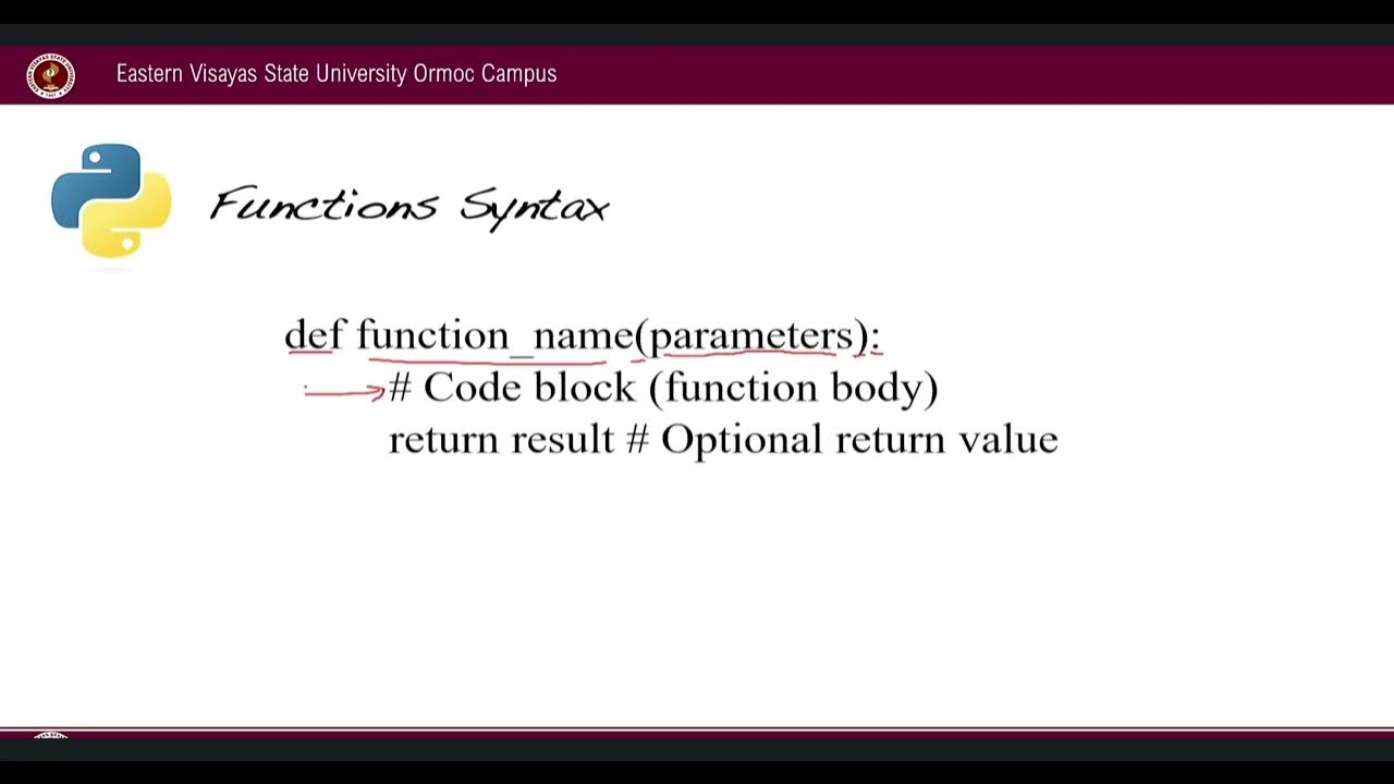 Python Programming using "Functions" - Lecture and How to Code Function in Python - YouTube