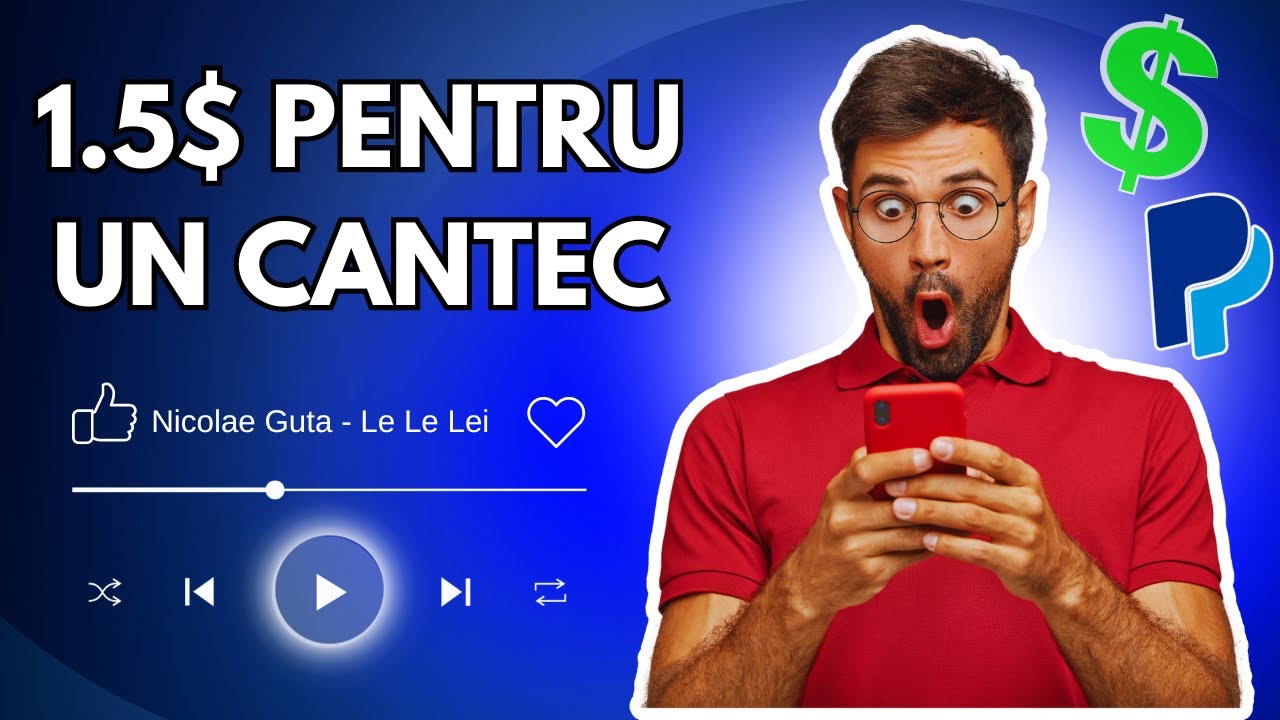 Cum Sa Faci Peste 200$ Saptamanal Ascultand Muzica Pe Telefon Pe PILOT Automat / Tutorial Pas Cu ...