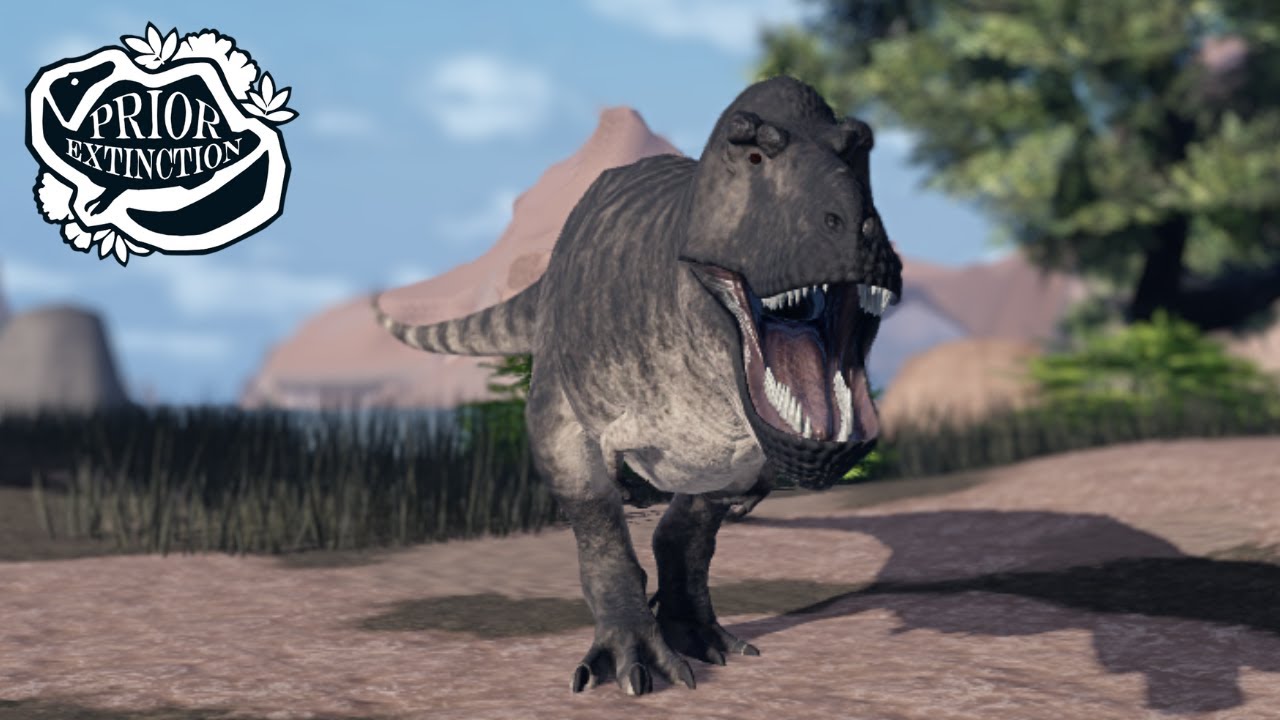Spinning Tyrannosaurus Rex: Sandbox - #5 | Prior Extinction - YouTube