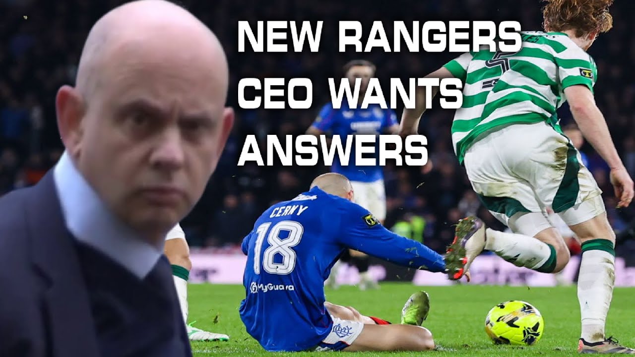 NEW RANGERS CEO PATRICK STEWART DEMANDS ANSWERS FROM THE SFA - YouTube