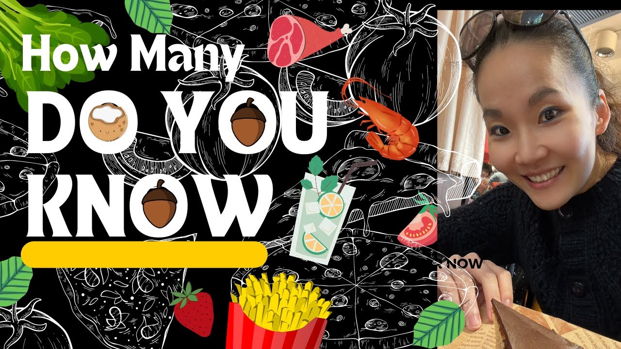 Learn 250 Common Food in English | Food Vocabulary - YouTube