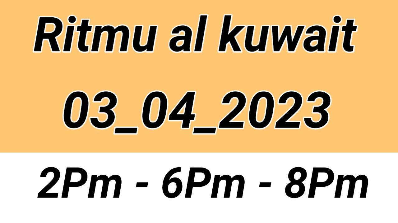 Ritmu al kuwait 03-04-2023, - YouTube