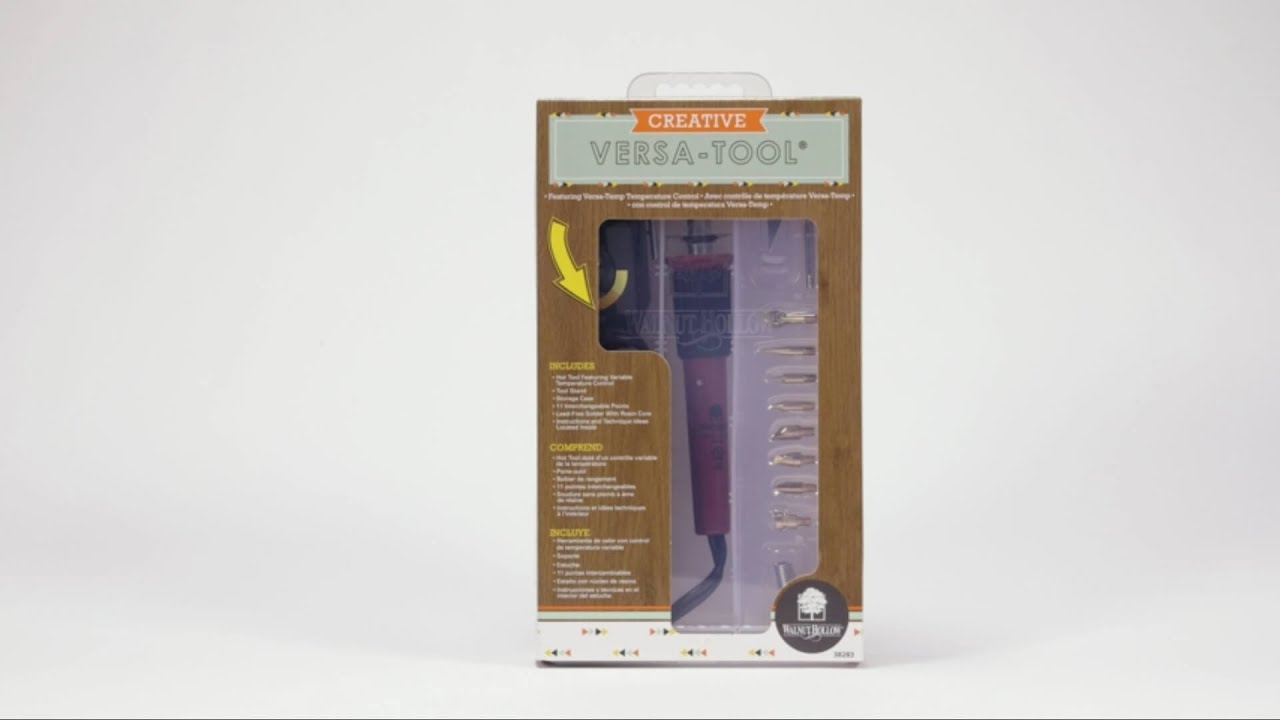 Walnut Hollow Creative Versa Tool - YouTube