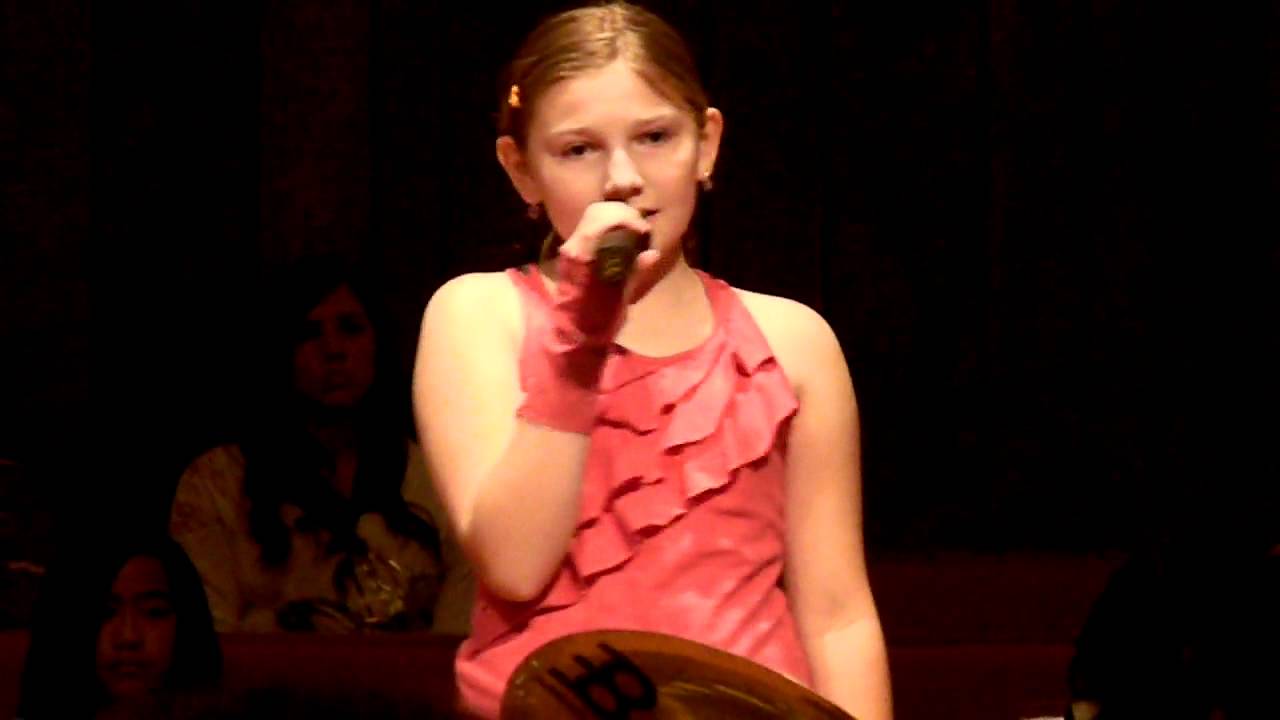 Angela's Singing Tell Me Something I Don't Know - YouTube