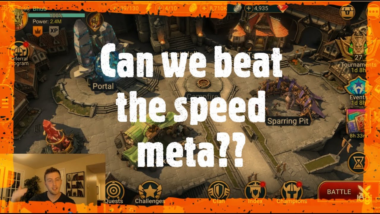 Beating the Speed Meta: Stream Footage - YouTube