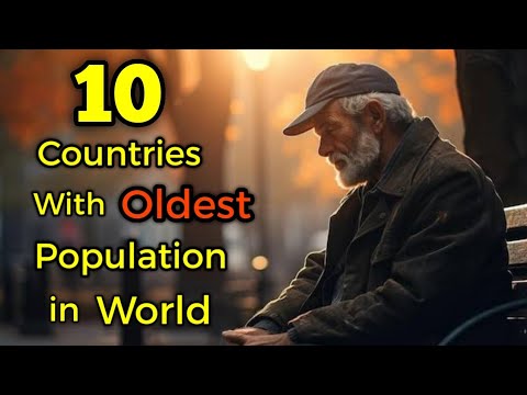 Top 10 Countries With Oldest Population in the World - YouTube