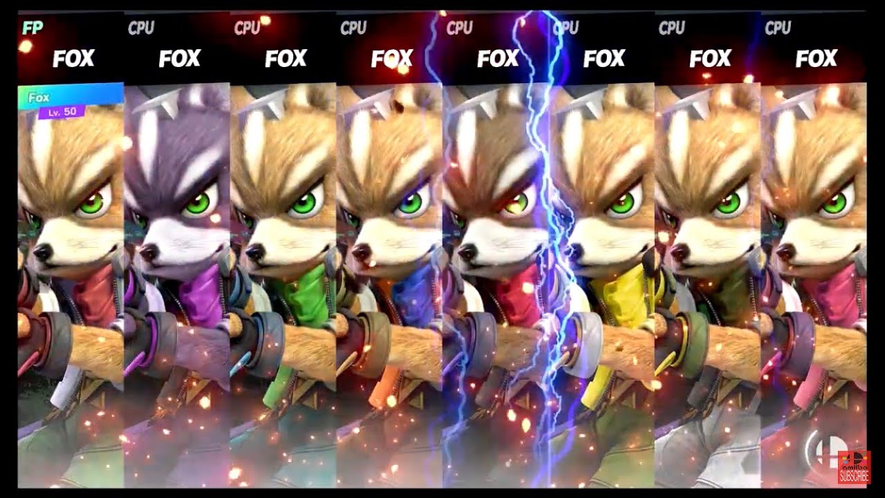 Super Smash Bros Ultimate Amiibo Fights – Request #23943 Fox Frenzy ...