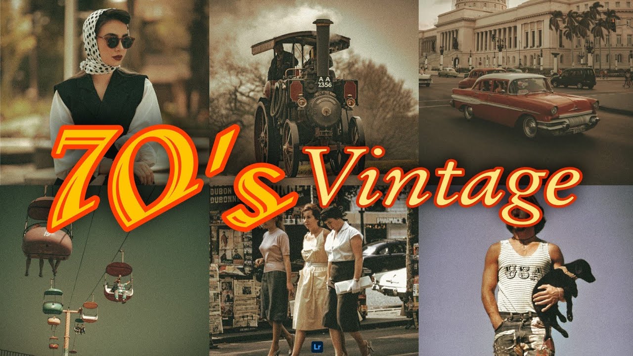 70's VINTAGE - Preset Tutorial | Special Preset | Vintage Preset | 70's ...
