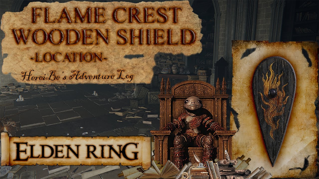 Flame Crest Wooden Shield Location | Elden Ring - YouTube
