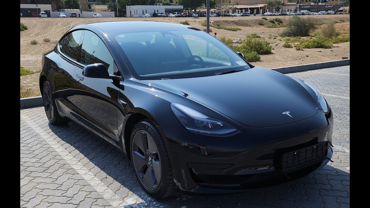 New 2022 Tesla Model 3 Now Available For Sale / Export In Dubai - YouTube