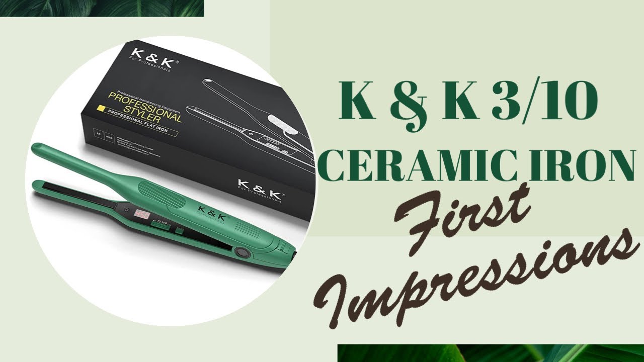 K & K Micro Iron | Comparison w/ #RedbyKiss - YouTube