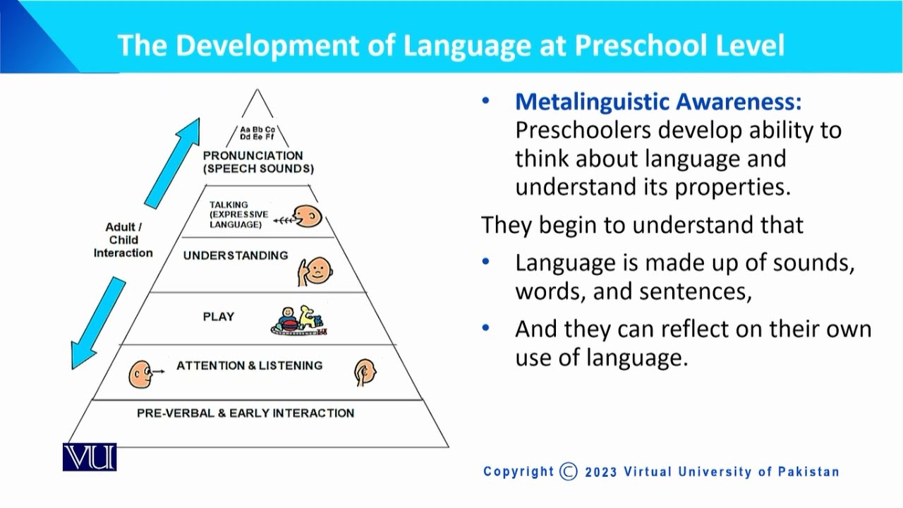 The Development of Language at Preschool Level | Language Development ...